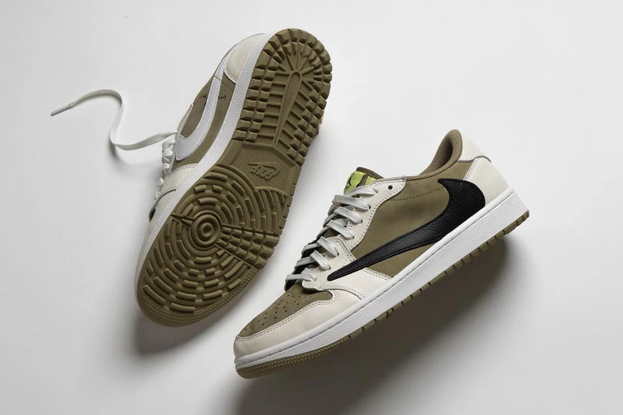 La sortie de la Travis Scott x Air Jordan 1 Low Golf 🏌️‍♂️ – MYSTERY ...